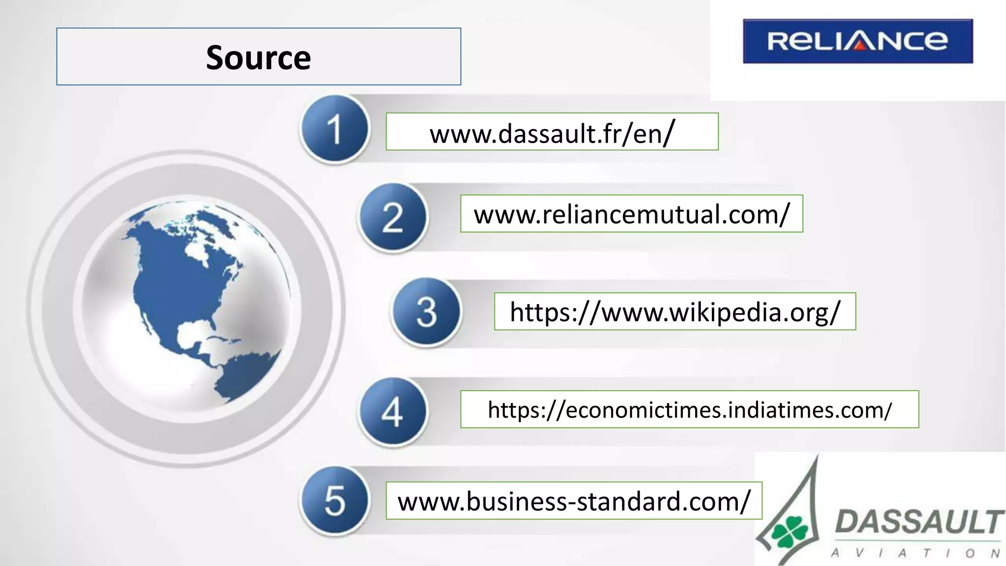 Reliance and dassault | PPT