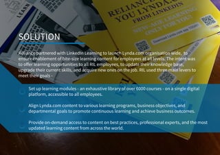 Reliance Industries Limited: Building a New-age Learning Organisation | PDF