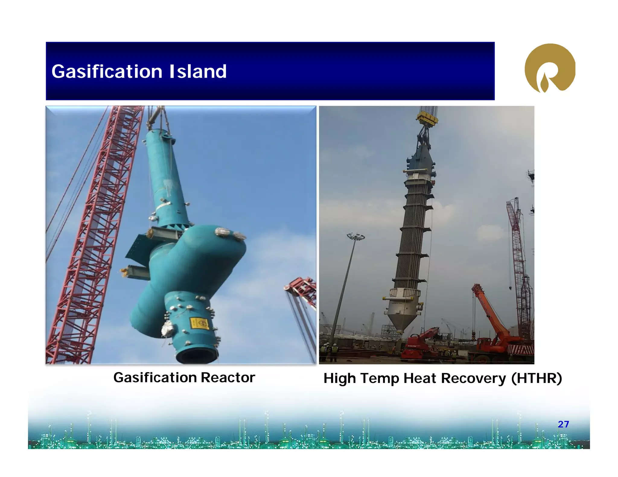 Reliance Refining Building Worlds Larges Coke Gasification Project | PDF