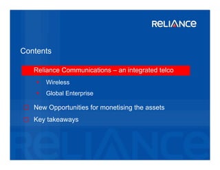 Reliance Communications | PDF