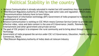 Reliance communication business project | PPTX