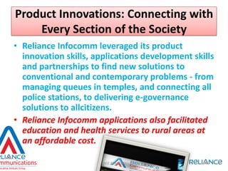 Reliance Communications Marketing Stratergy | PPTX