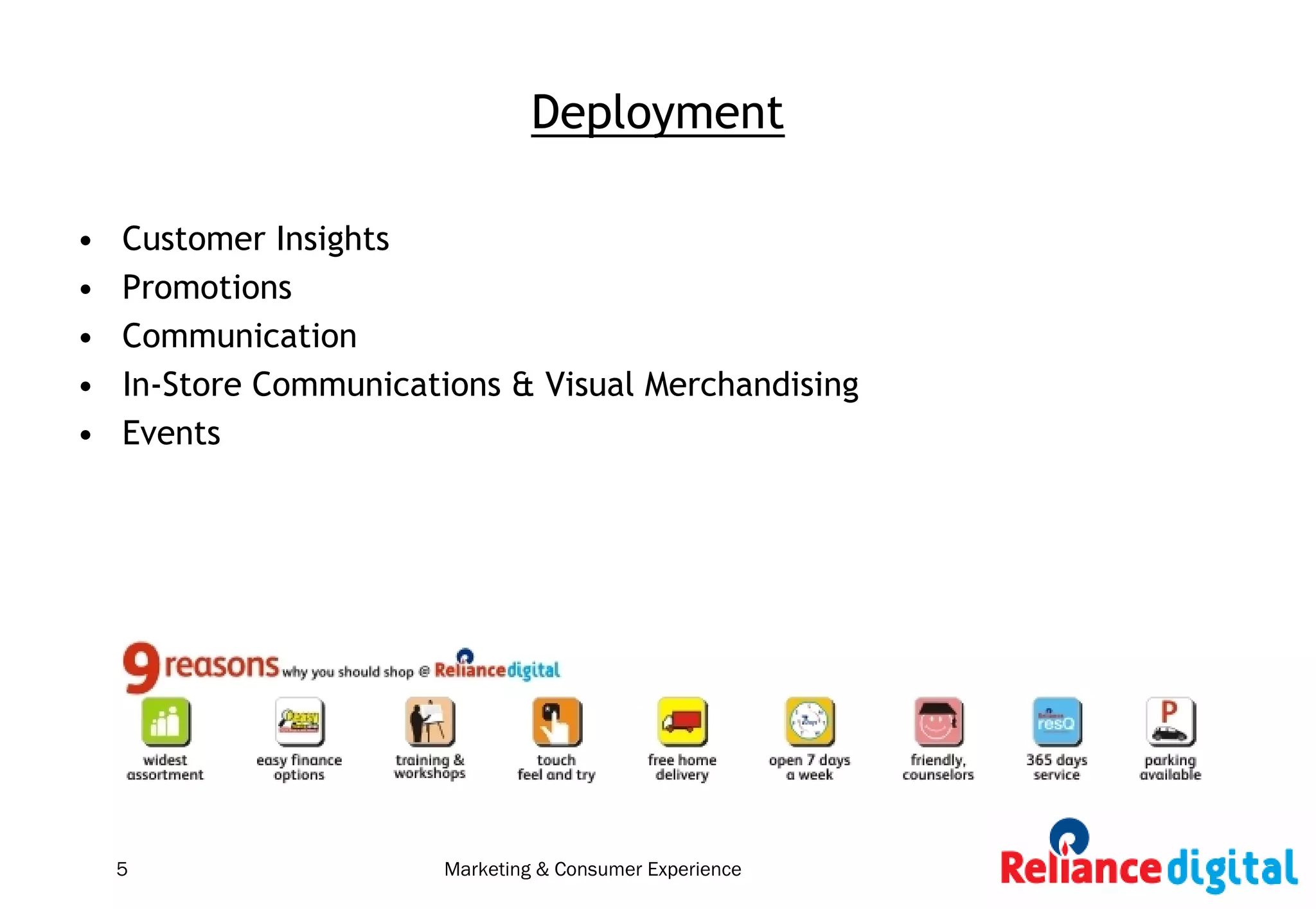 Reliance digital ...How to create a POWER BRAND IN RETAIL | PDF