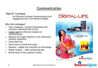 Reliance digital ...How to create a POWER BRAND IN RETAIL | PDF