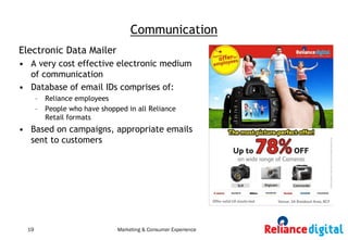 Reliance digital ...How to create a POWER BRAND IN RETAIL | PDF