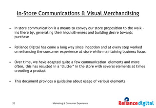 Reliance digital ...How to create a POWER BRAND IN RETAIL | PDF