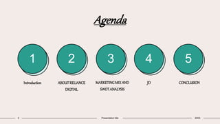 RELIANCE DIGITAL ppt presentation .pptx