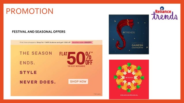 Reliance Retail - Marketing Mix | PPTX