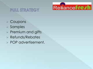 Reliance fresh | PPTX