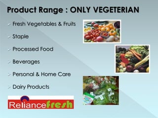 Reliance fresh | PPTX