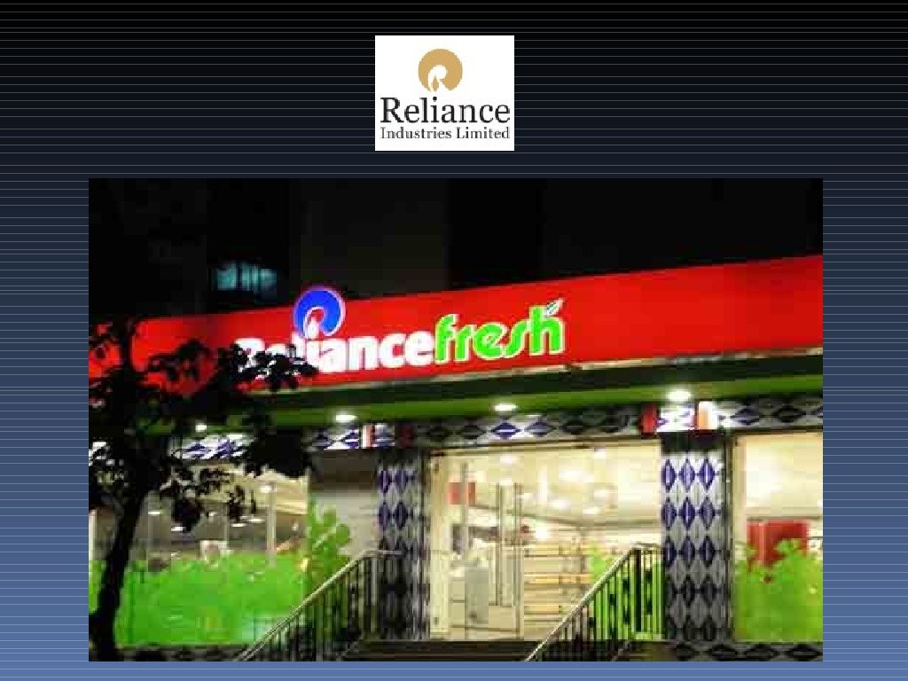 Retail Management -Reliancefresh