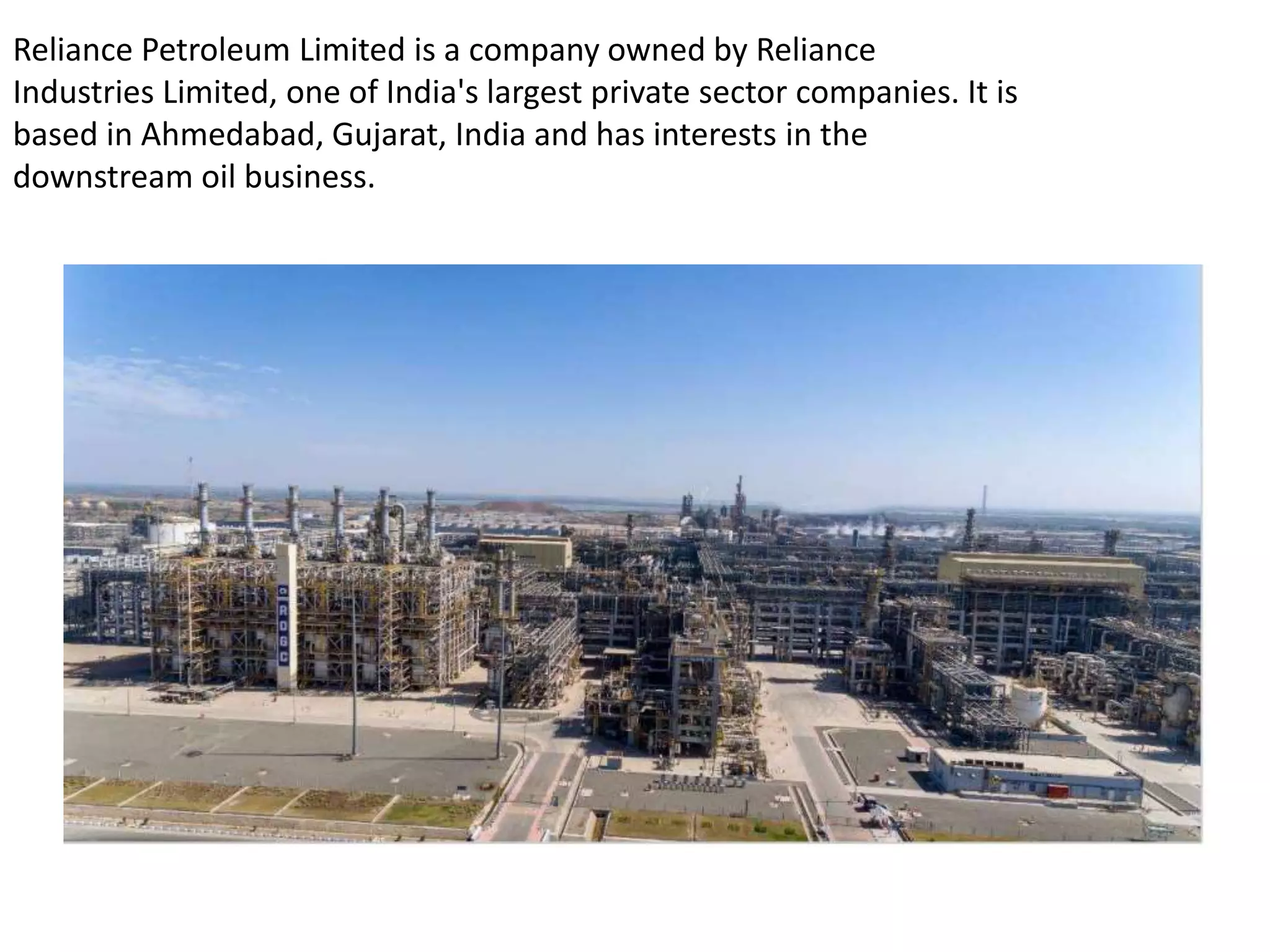 Reliance industries | PPT