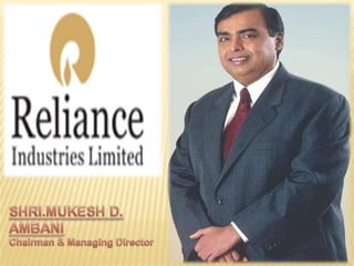 Reliance industries csr | PPTX