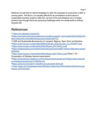 Reliance jio india the market disruption of the decade | PDF