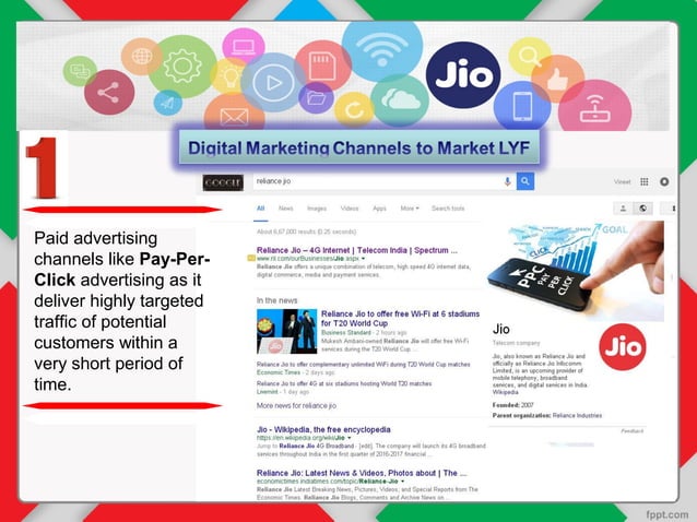 Reliance JIO PPT | PPT | Smartphones | Consumer Electronics