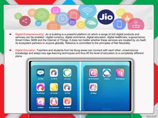 Reliance JIO PPT | PPT