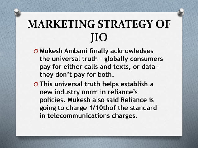 Reliance jio pvt | PPT