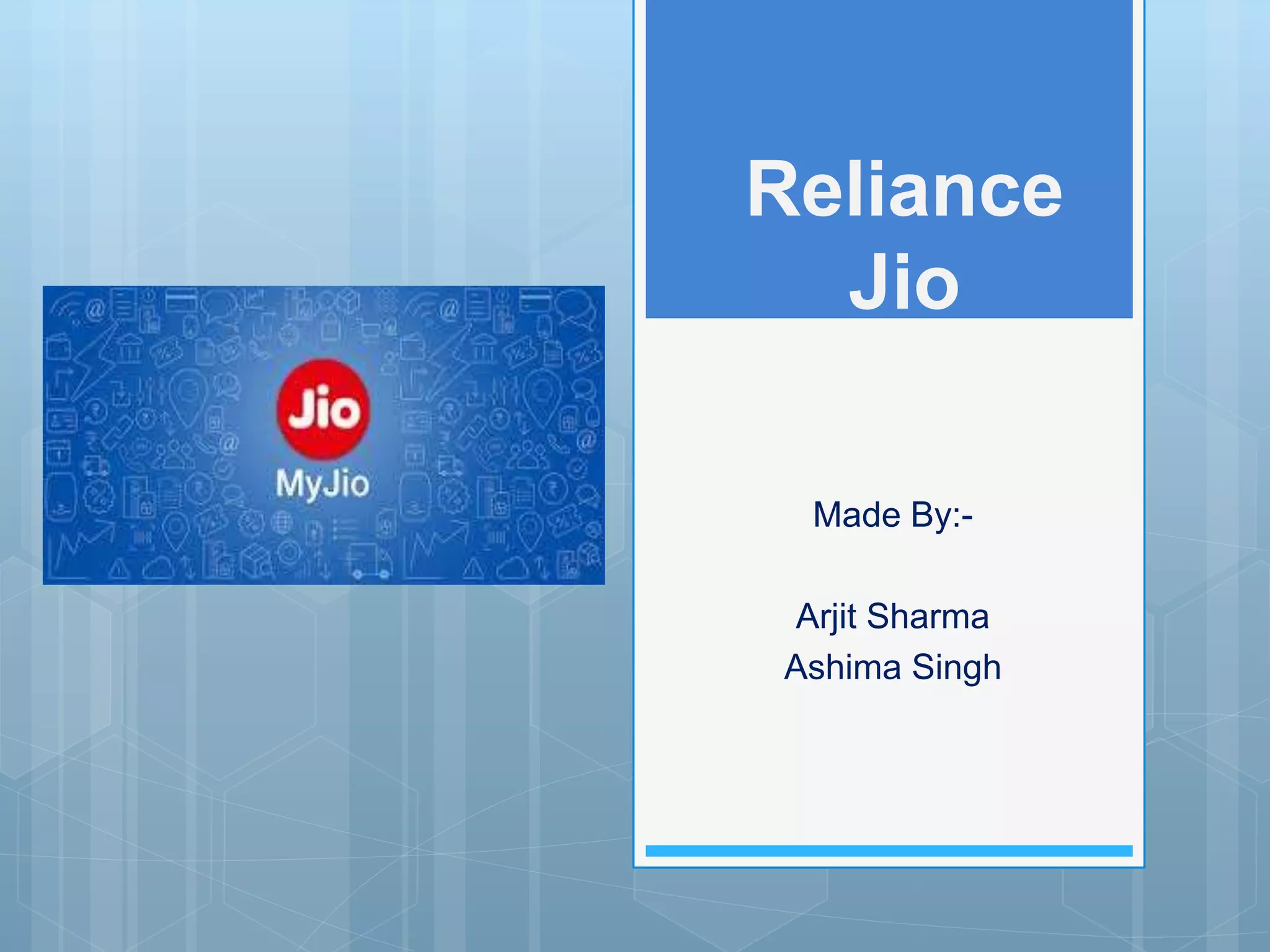 Reliance jio | PPTX