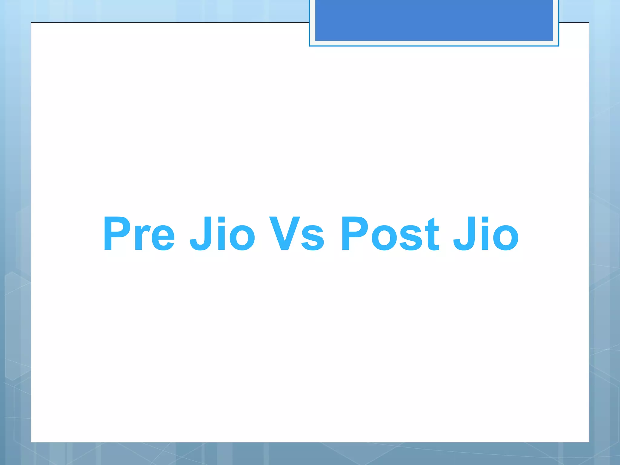 Reliance jio | PPTX