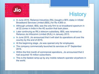 Reliance jio | PPTX