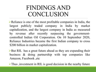 Reliance ltd. | PPTX
