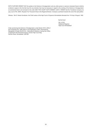 Reliance memorandum of association | PDF