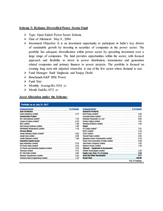 Reliance Mutual Fund | PDF
