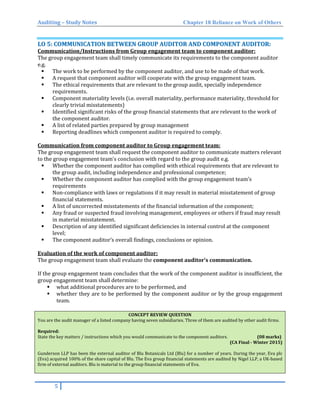 Reliance On Others - BUSINESS | PDF