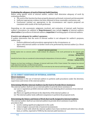 Reliance On Others - BUSINESS | PDF