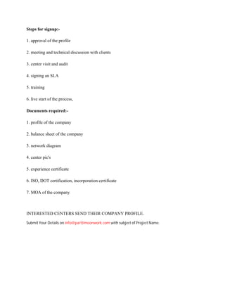 Reliance order taking process | PDF