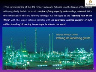 RELIANCE PETROLEUM PRESENTATION | PPTX