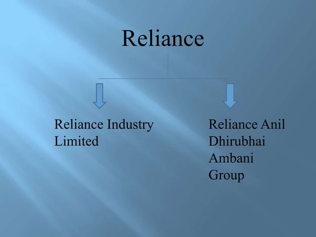 Reliance | PPTX