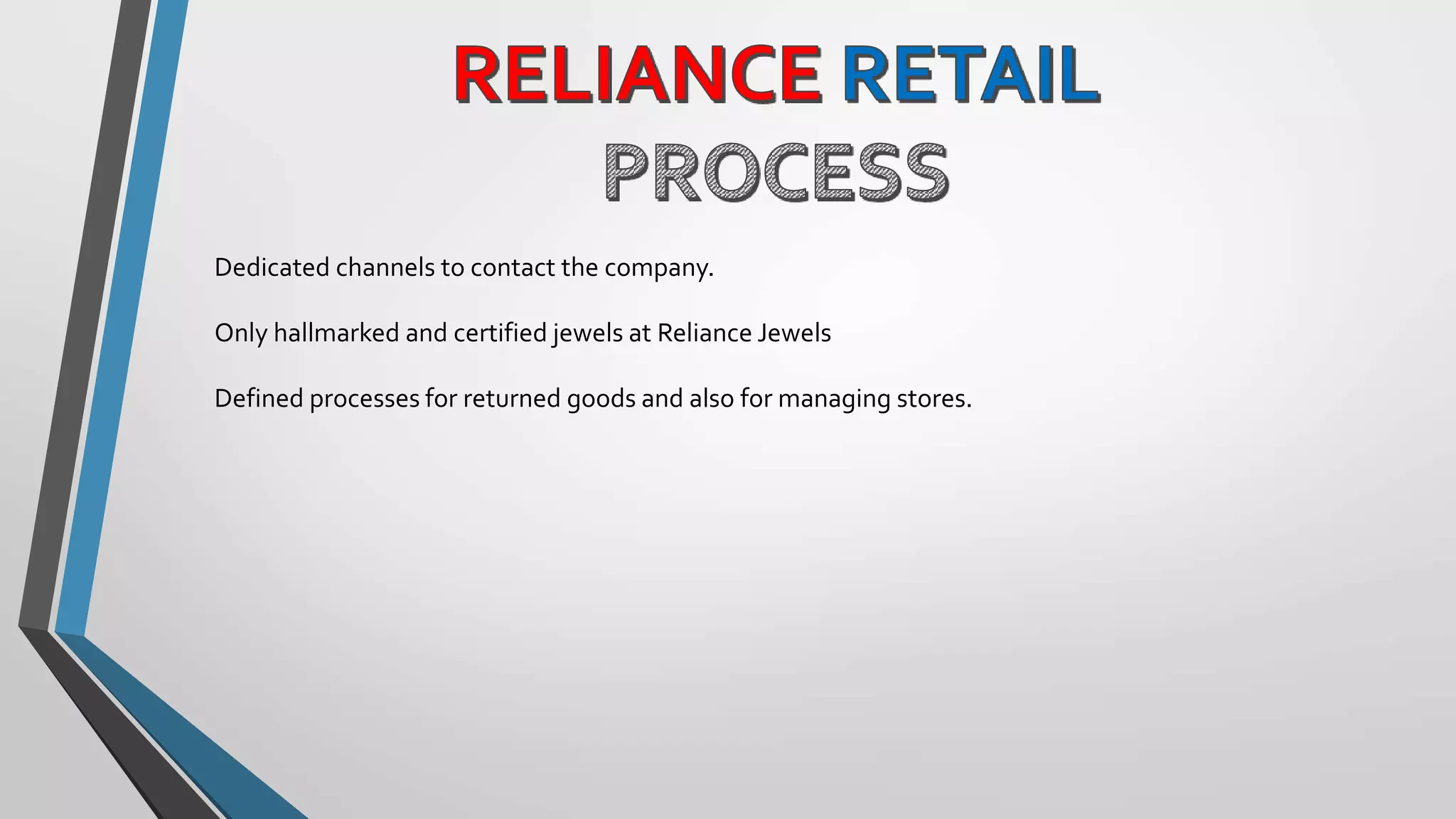Reliance Retail - 7 P's of Marketing | PPTX