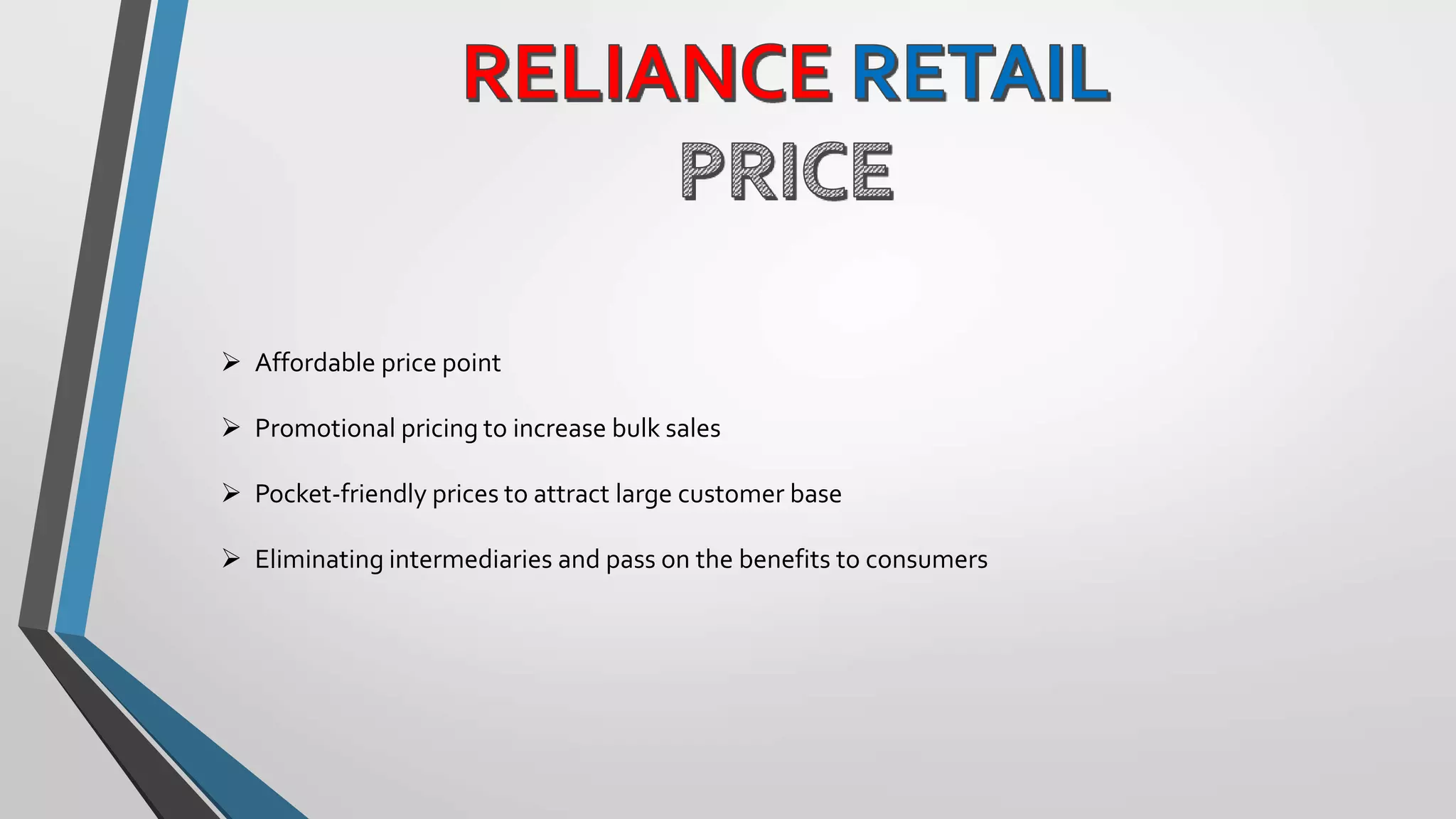 Reliance Retail - 7 P's of Marketing | PPTX