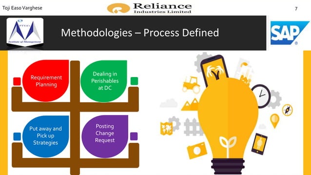 Reliance retail internship | PPTX