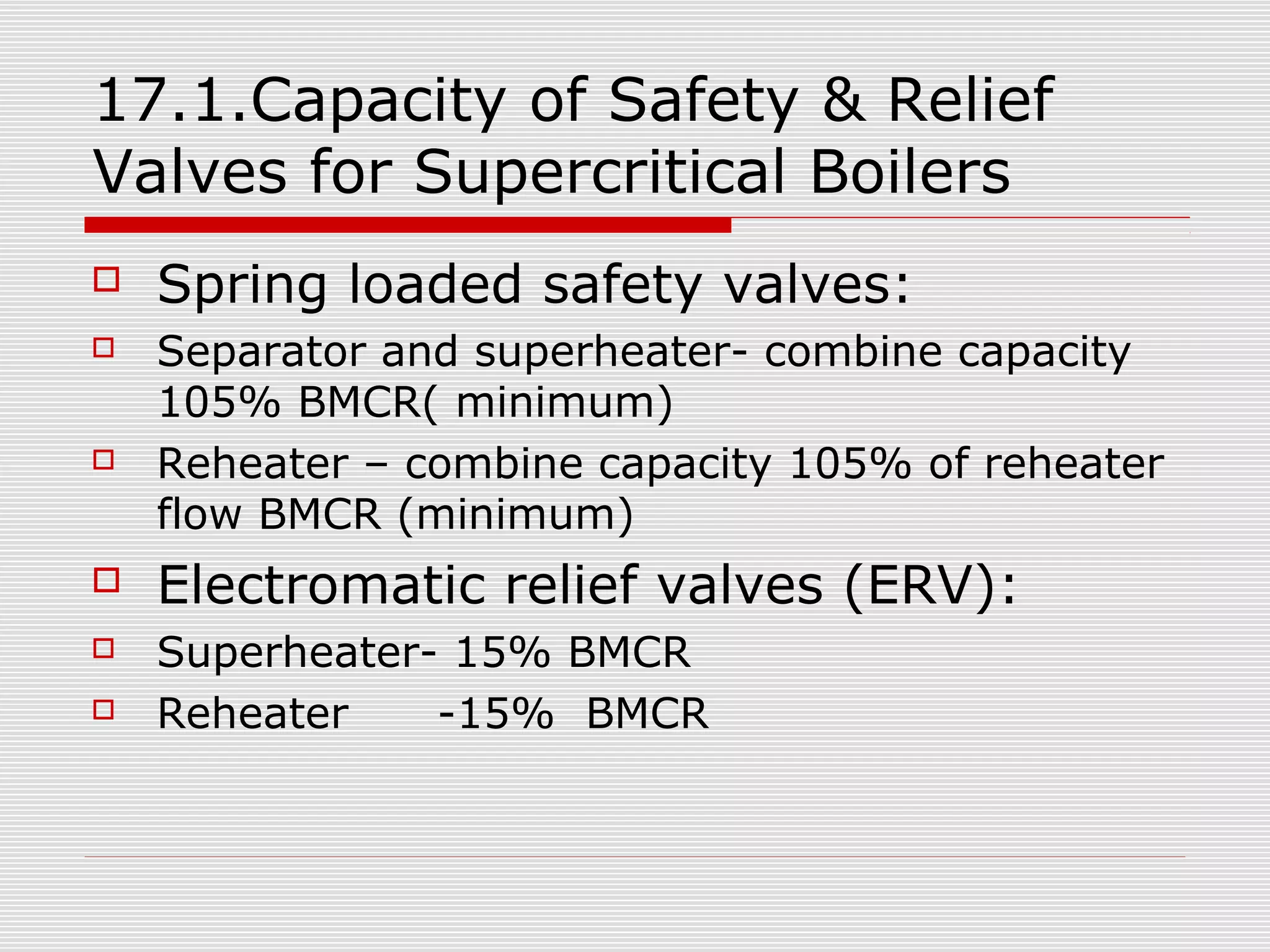 Relief and safety valves for thermal power plants | PPT