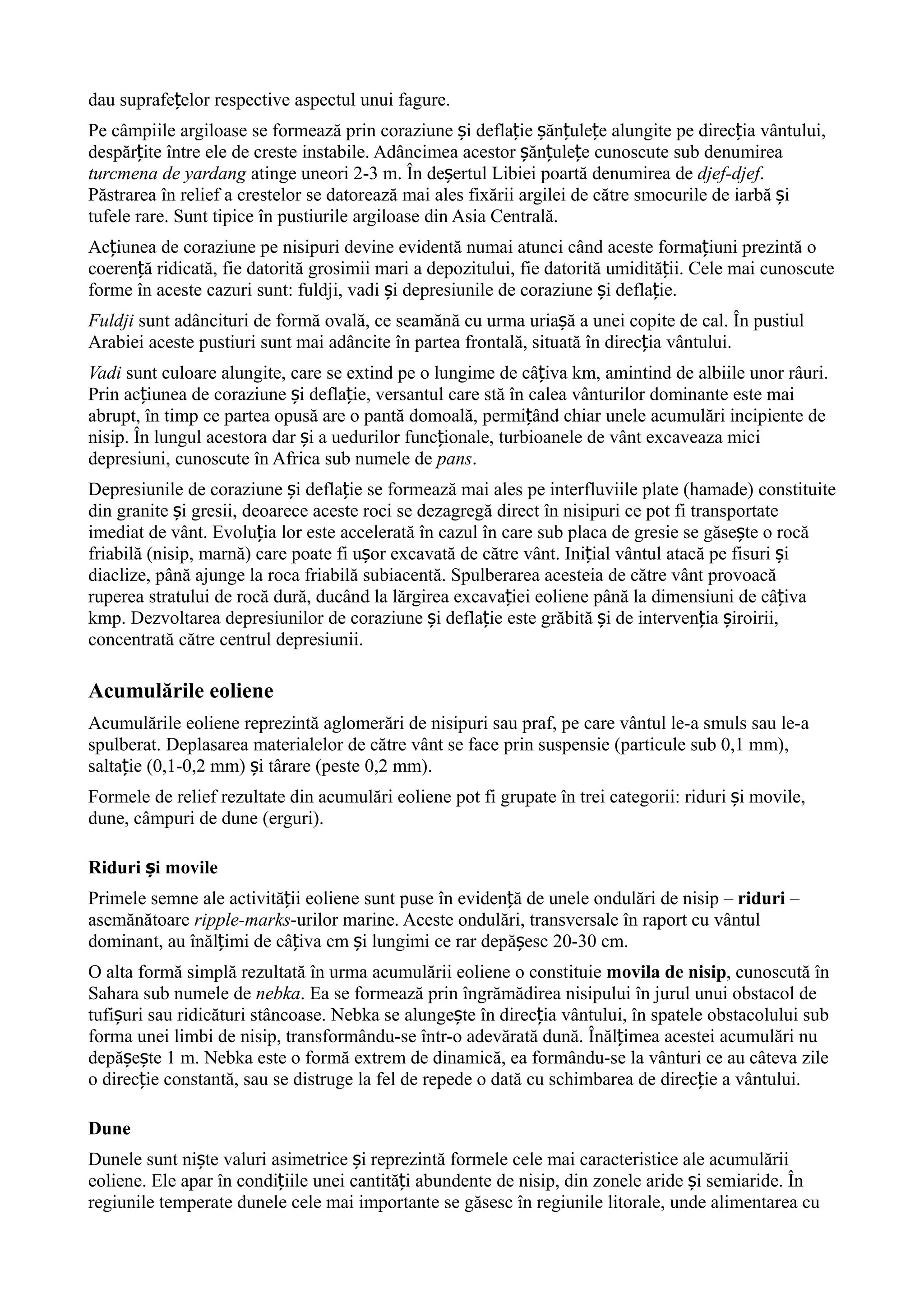 Relief desertic | PDF