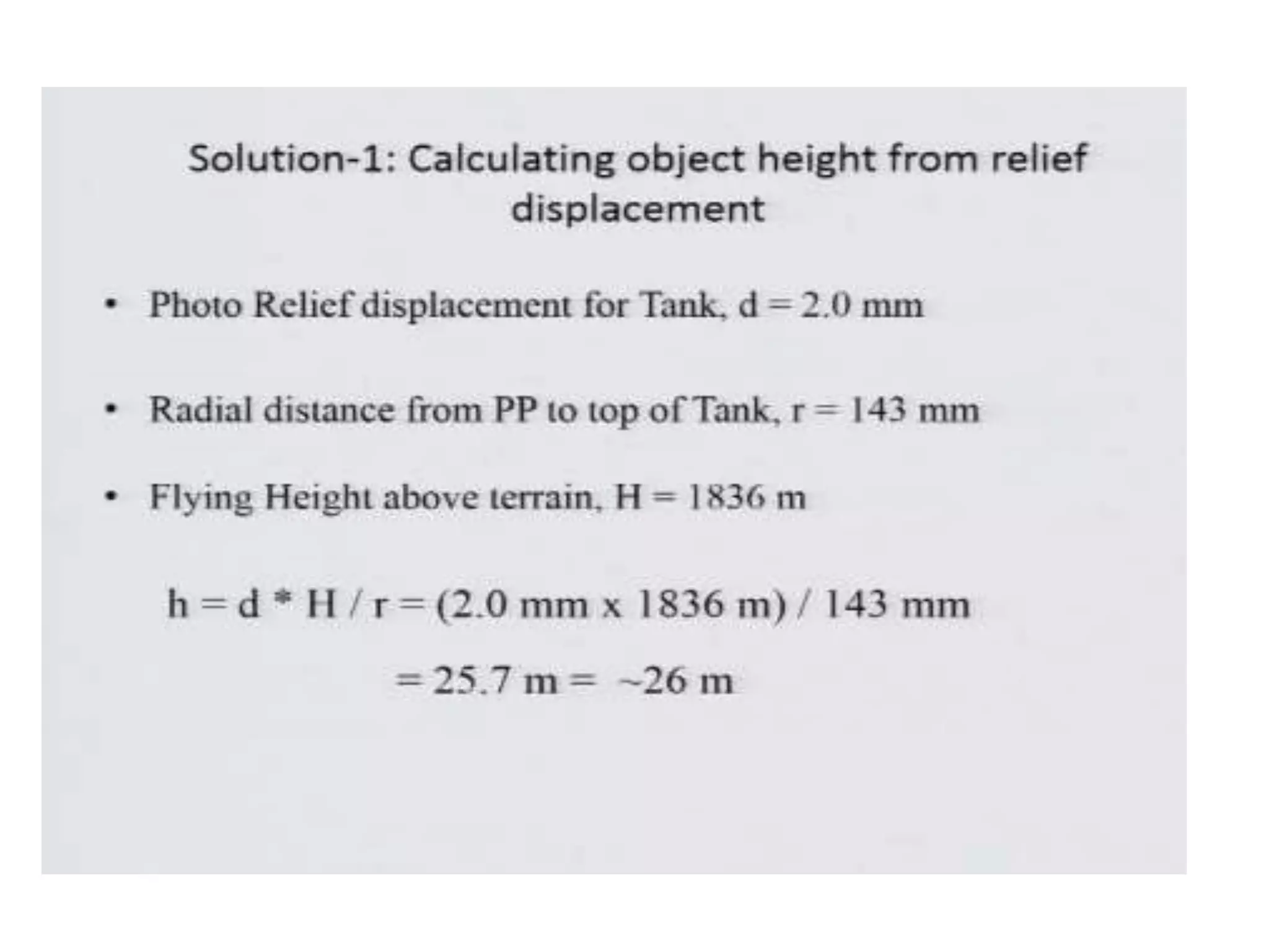 Relief displacement | PPTX