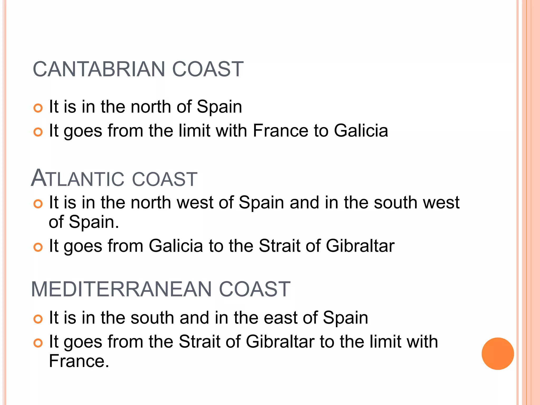 Relief of the coasts | PPTX