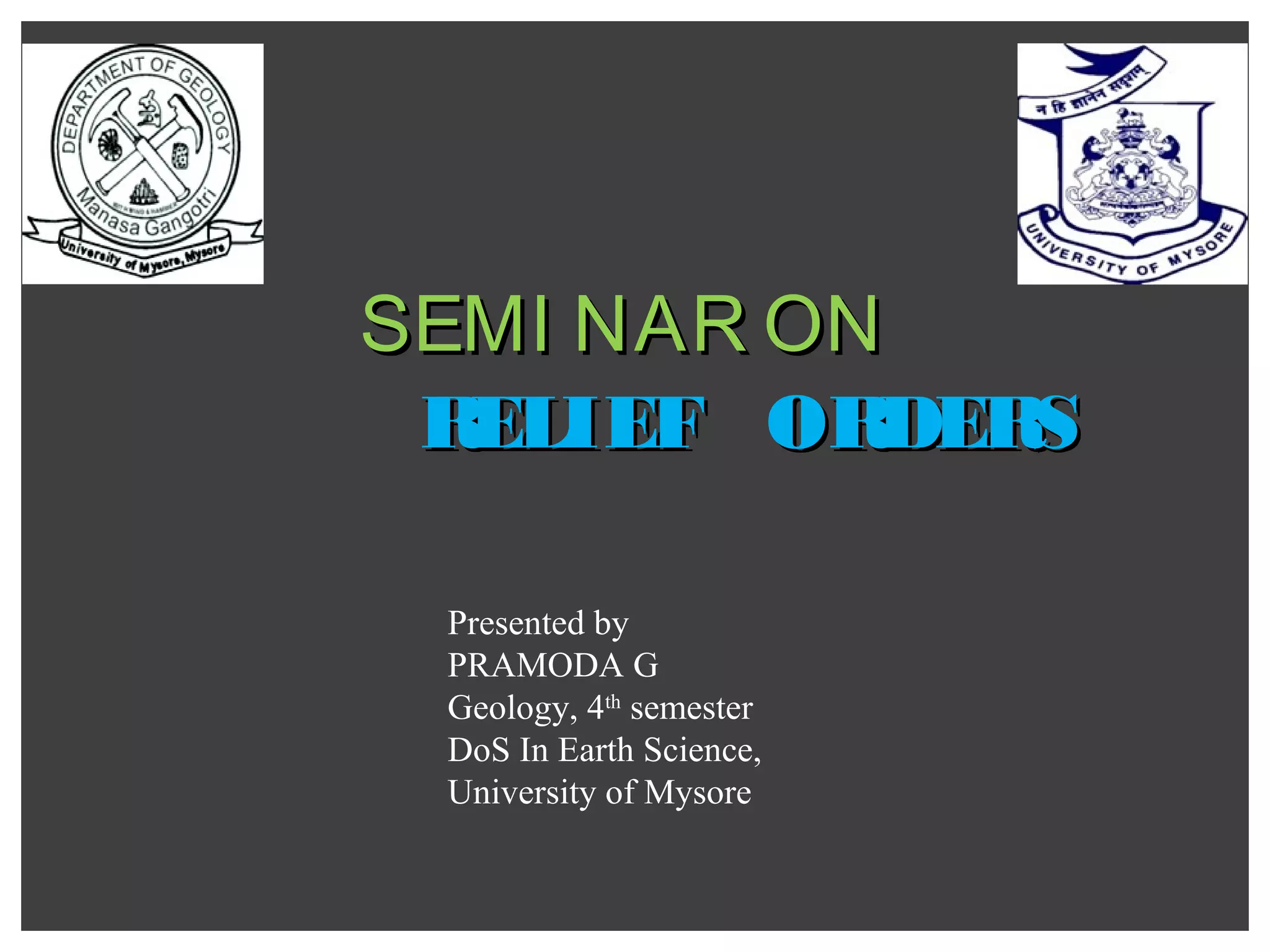 Relief orders | PPT