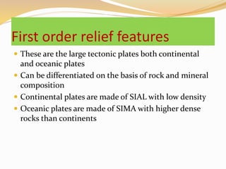 Relief orders of the earth | PPT