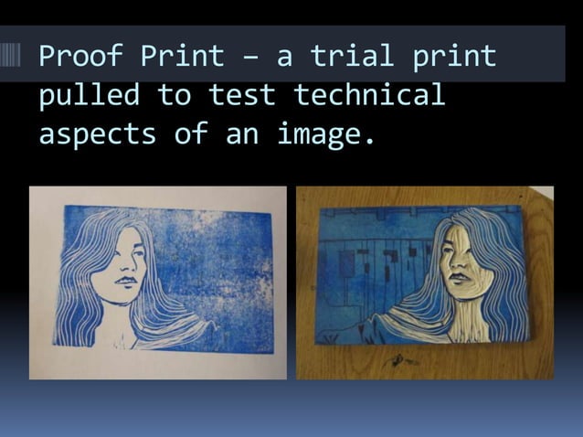 Relief printing with two linoleum plates | PPTX