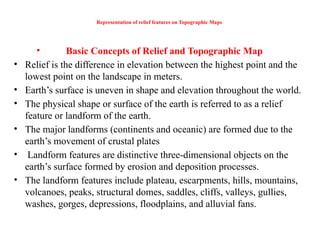 Relief representation and GIS Unit1,2,3,4 | PDF