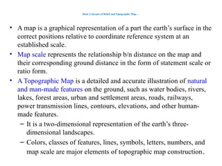 Relief representation and GIS Unit1,2,3,4 | PDF