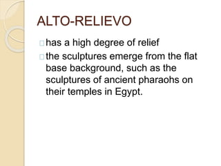 Relief sculpture | PPTX