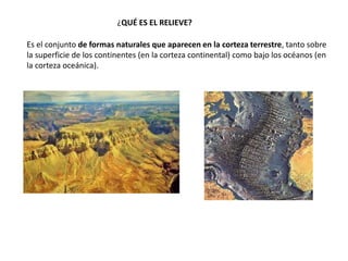 Relieve de la Tierra | PPTX