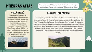 TIPOS DE RELIEVES EN PANAMÁ. SUS CARACTERÍSTICAS FÍSICAS Y GEOGRÁFICAS ...
