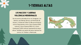 TIPOS DE RELIEVES EN PANAMÁ. SUS CARACTERÍSTICAS FÍSICAS Y GEOGRÁFICAS ...