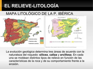 Relieve litologia | ODP