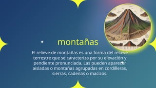 Relieve Continental, diversas forma.pptx